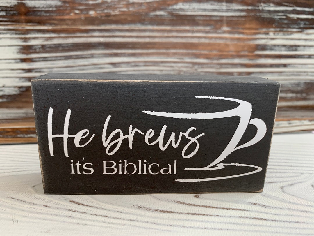 Mini Wood Sign Small Sign Coffee Sign Tiered Tray Coffee - Etsy