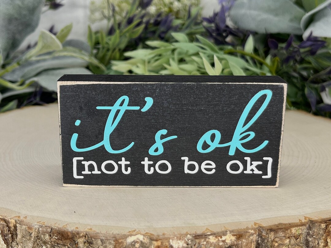 Mini Wood Sign Small Shelf Sign Tiered Tray Decor It's - Etsy