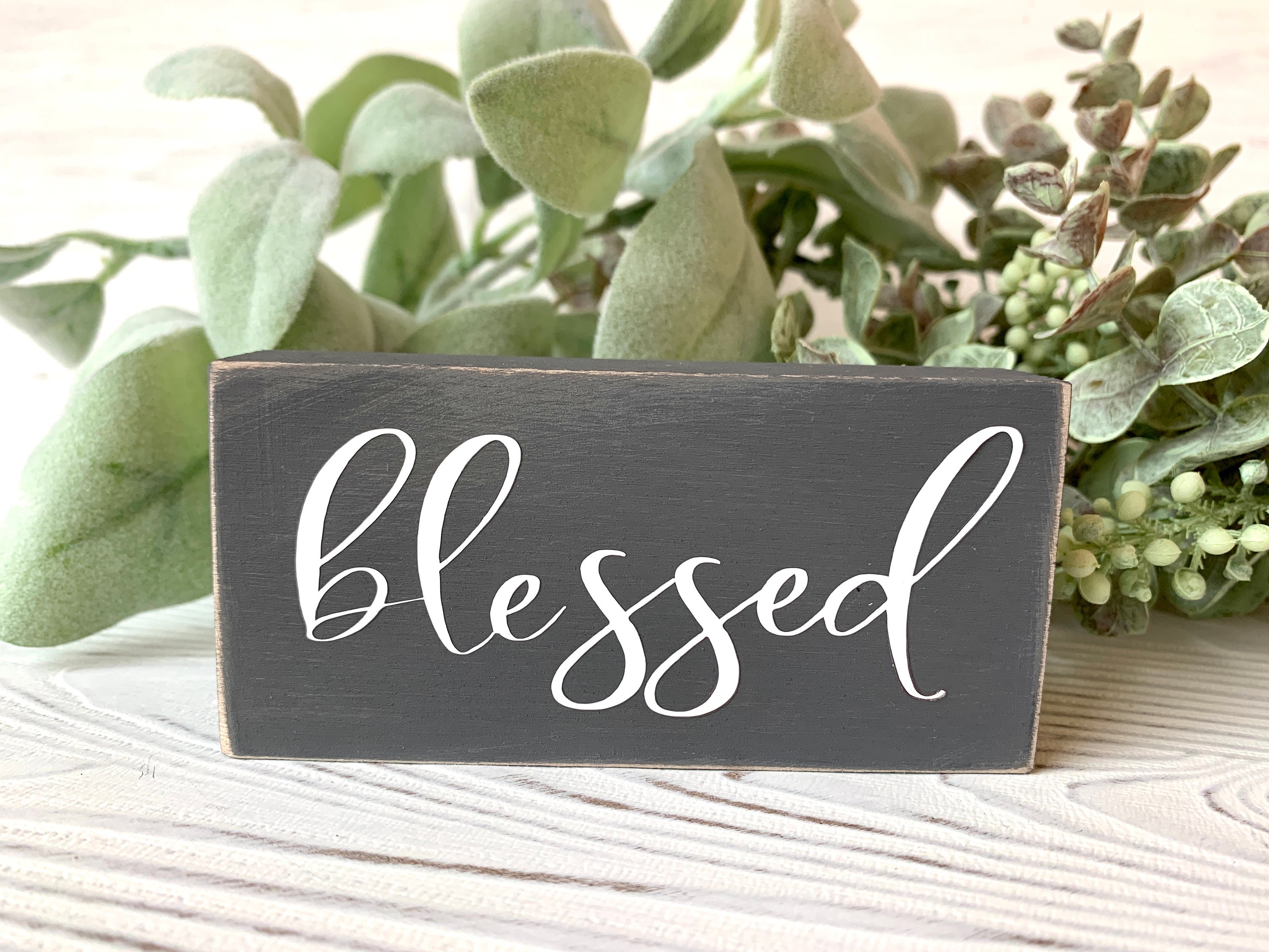 Sign, 2”x4”, Small Accent Wood Sign, Farmhouse Decor, Mini Sign ...
