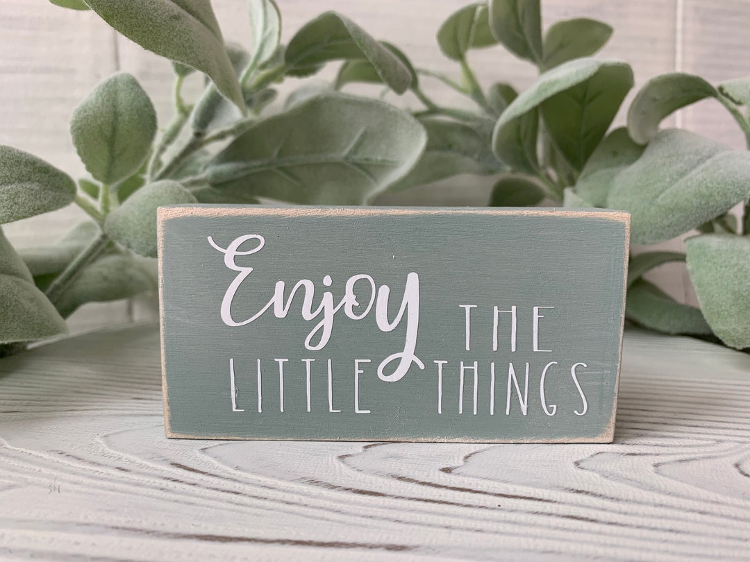 Mini Wood Sign, Mantle Decor, Mini Sign, Tiered Tray Decor, Farmhouse ...