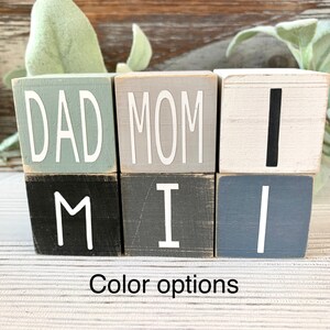 Mini Wood Sign, Wood Block Sign, Set of 3 Small Blocks, Mantle Decor ...