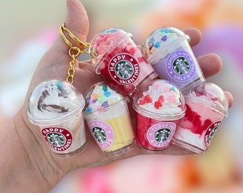 Mini Drink Keychains - Etsy