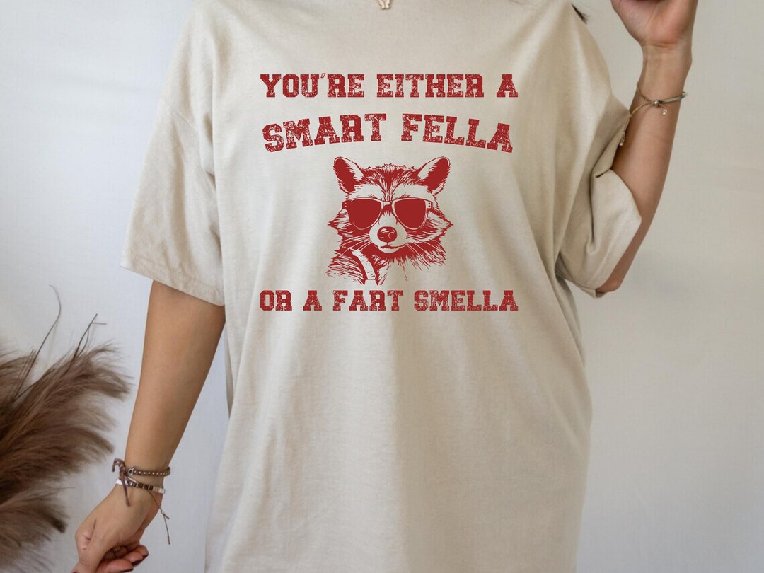 Are You A Smart Fella Shirt, Retro Cartoon T Shirt, Weird T Shirt, Meme ...