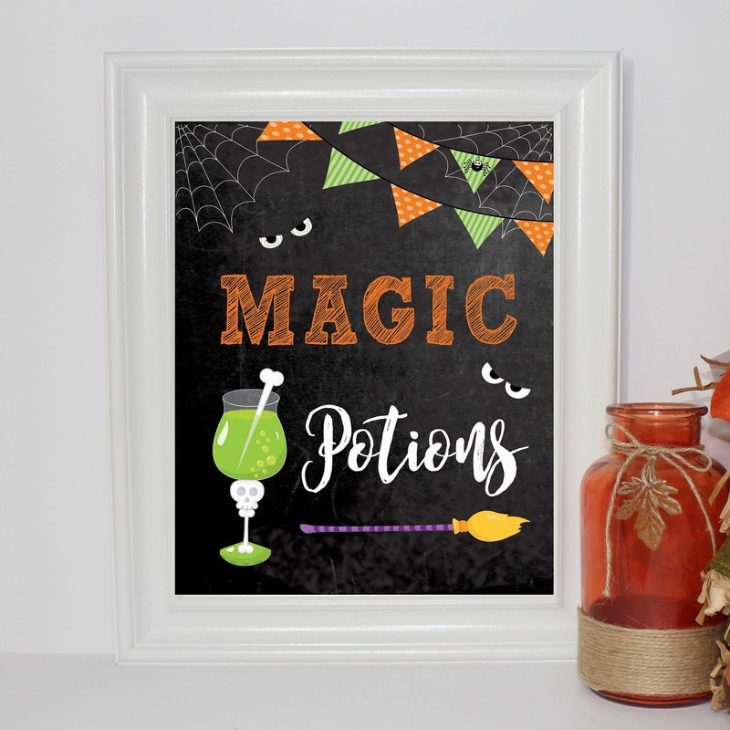 Magic Potion Sign - Etsy
