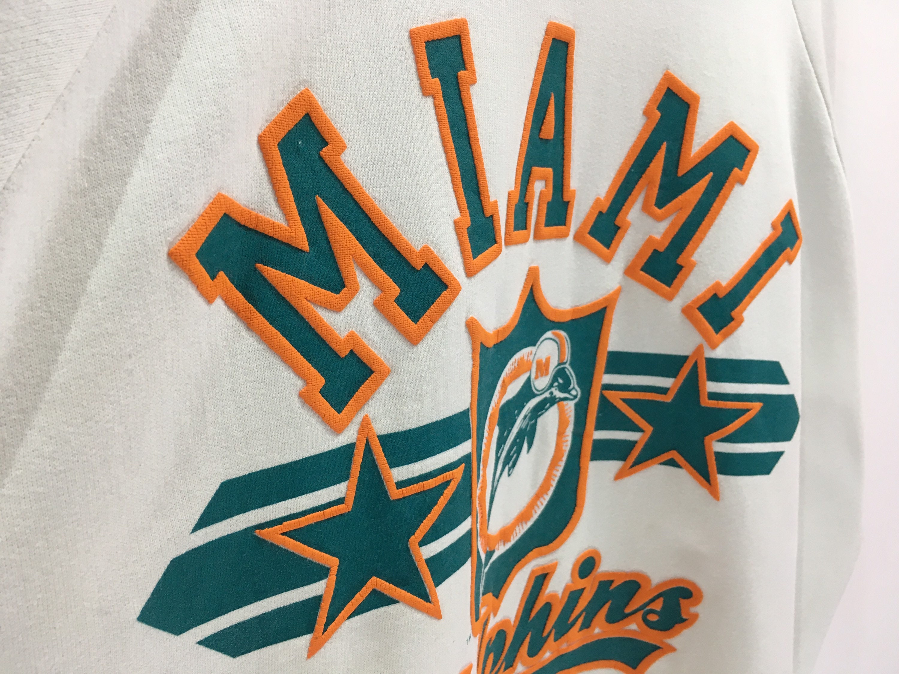 Vintage 90s Miami Dolphins Rugby Team Spellout Pullover Jumper ...