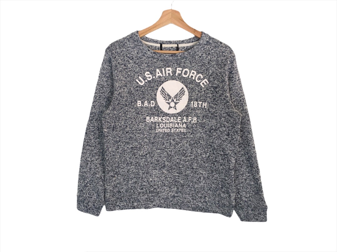Us Air Force United States Sweater Spellout Pullover Jumper - Etsy