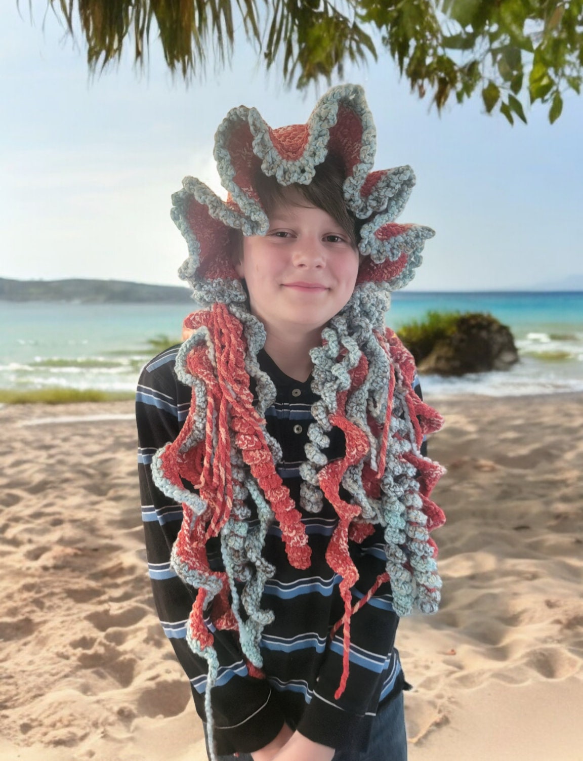 Jellyfish Hat Crochet Pattern - Etsy