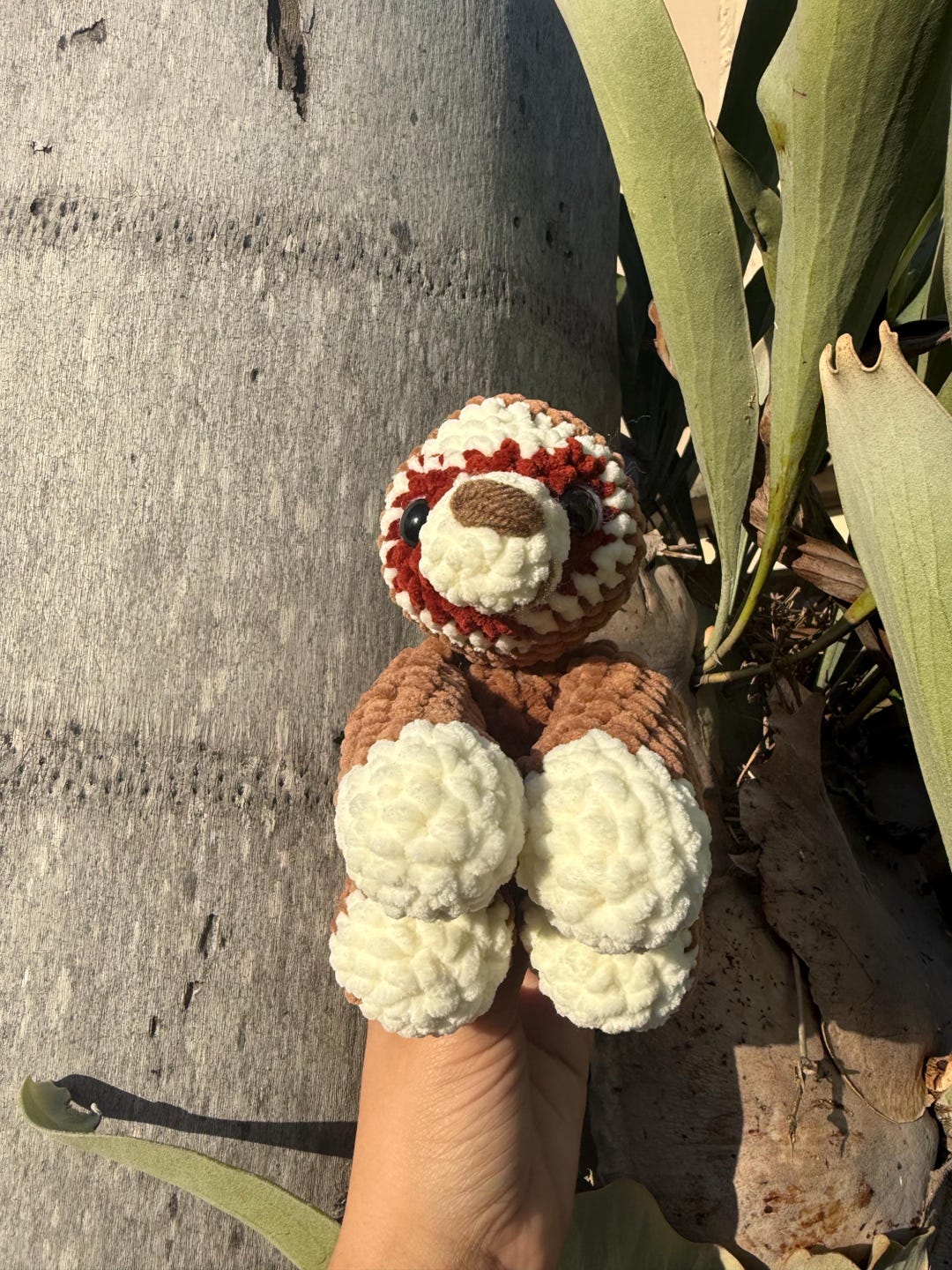 Mini Sloth Crochet Plush | Pocket Sloth Amigurumi | Handmade Animal ...