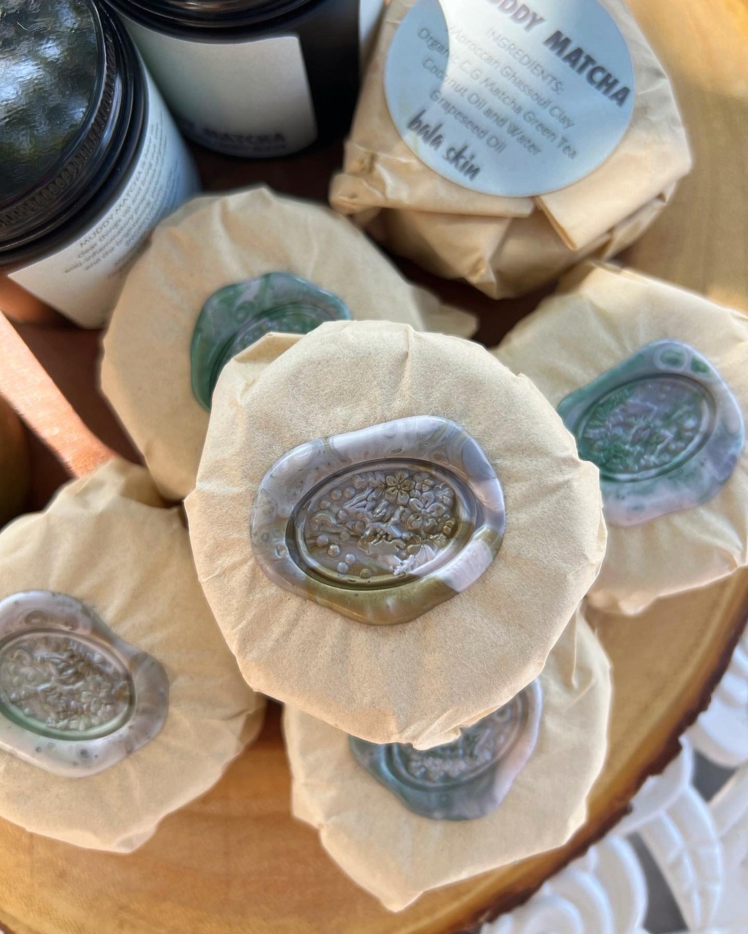 Muddy Matcha Soap- First Harvest Ceremonial Grade Organic Matcha Green ...