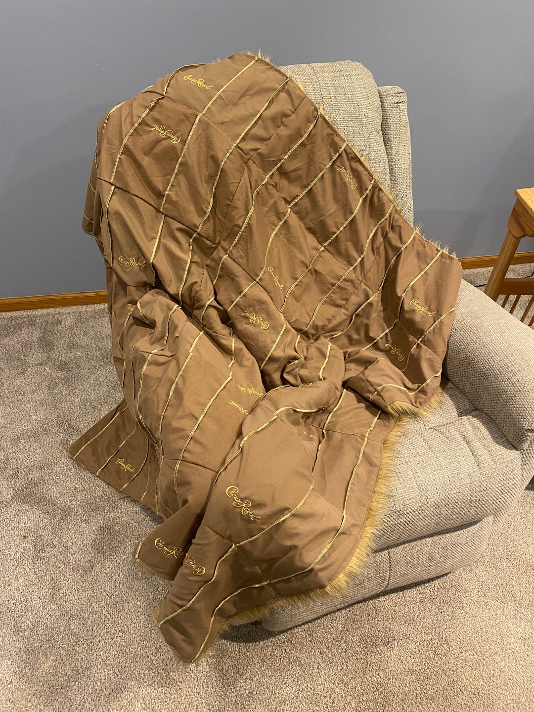 Crown Royal Throw Blanket - Etsy