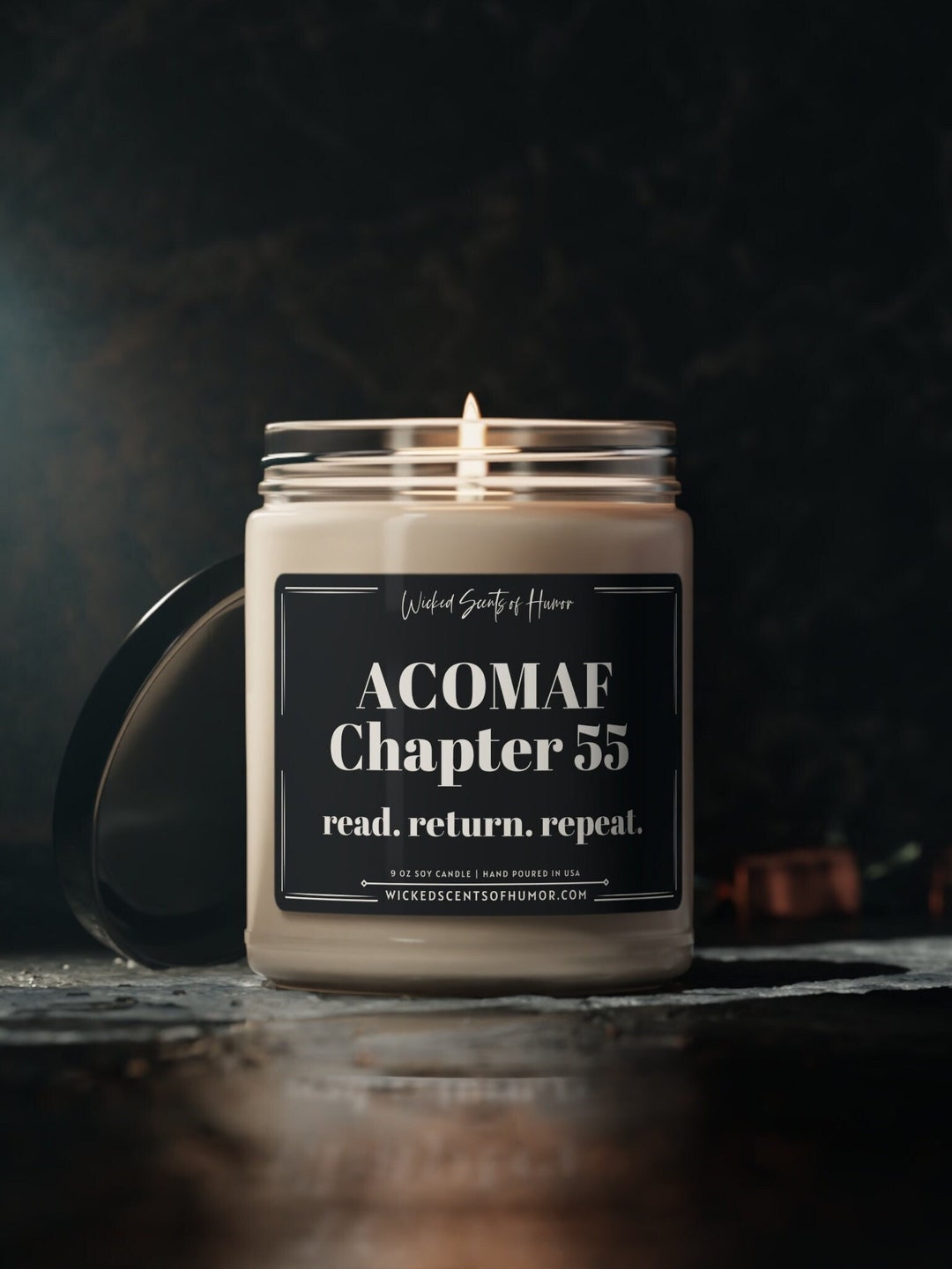 Acotar Candle, Chapter 55 Fan Gift, Acomaf, A Court of Thorns and Roses ...