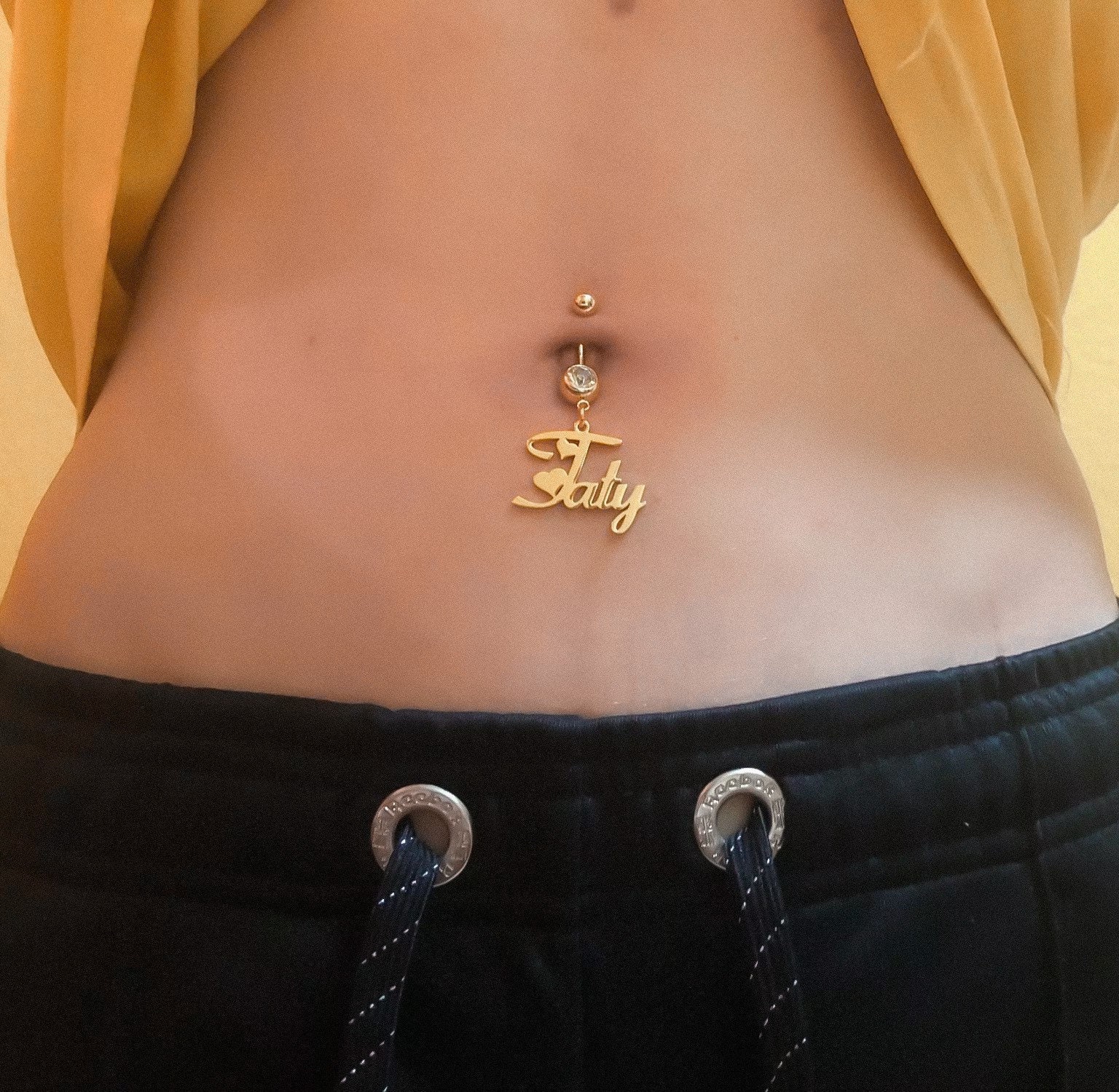 Cute Anchor Belly Button Rings