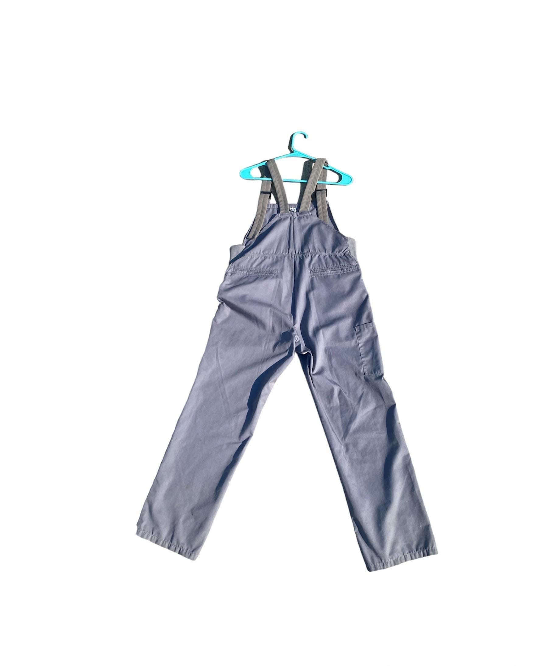 Vintage BMW Overalls Gray Made by Trevira 6 Pocket Mechanic Coveralls ...