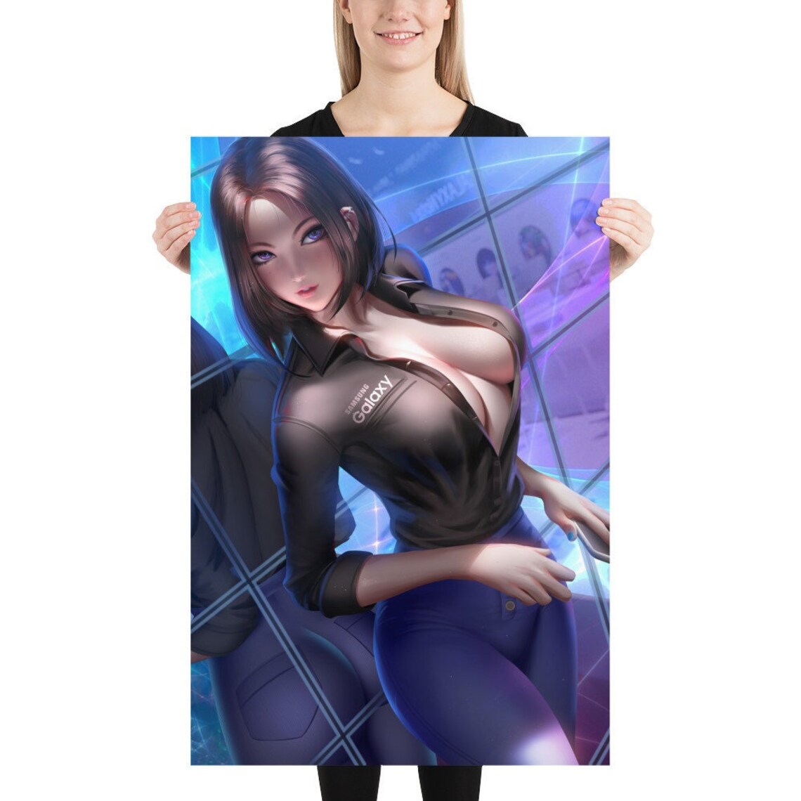 Sexy Samsung Girl Sam Premium Luster Poster Etsy