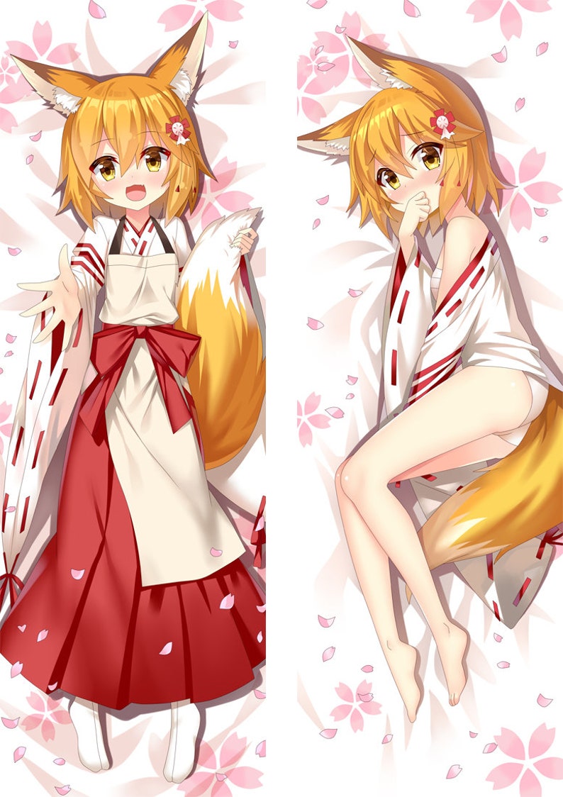 The Helpful Fox Senko San Fox Girl Senko 15050 Cm Dakimakura Etsy
