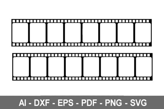 Camera Film Strip SVG Film Strip svg Photo Svg Camera roll - Etsy España