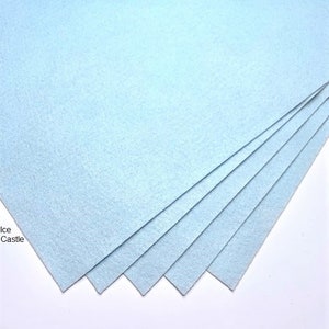 Pastel Felt Color Set 12 X 18 Wool Felt Sheets - Etsy