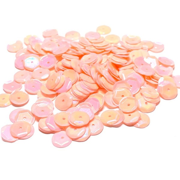 Peach Sequin - Etsy