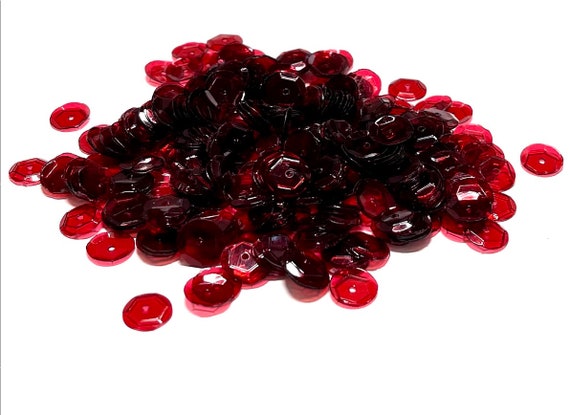 Ruby Slippers Transparent Sequins Multiple Sizes Available | Etsy