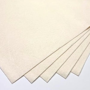 Pastel Felt Color Set 9 X 12 Wool Felt - Etsy