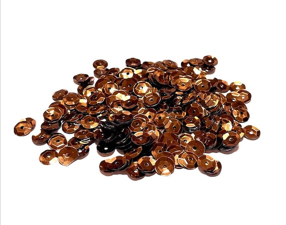 Metallic Bronze Sequins Multiple Sizes Available - Etsy