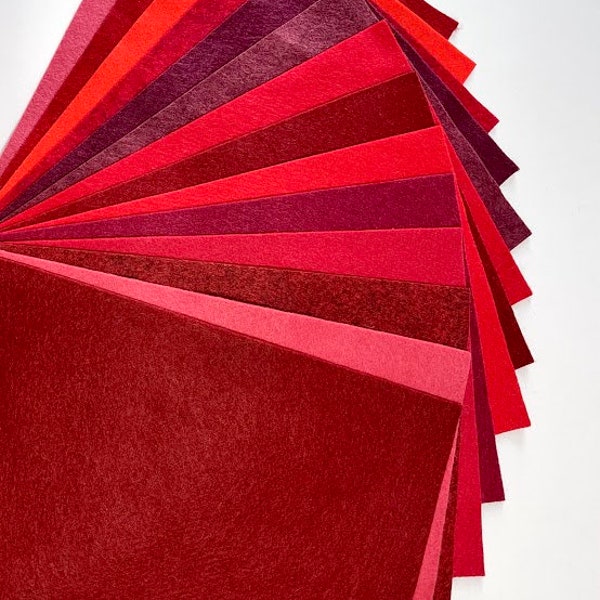 Dark Red Wool - Etsy