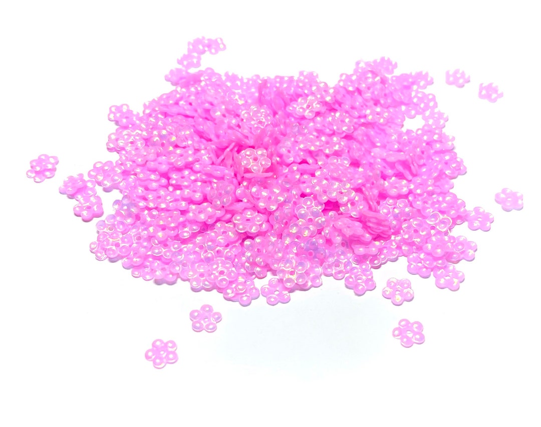 5mm Opalescent Taffy Flower Sequins - Etsy