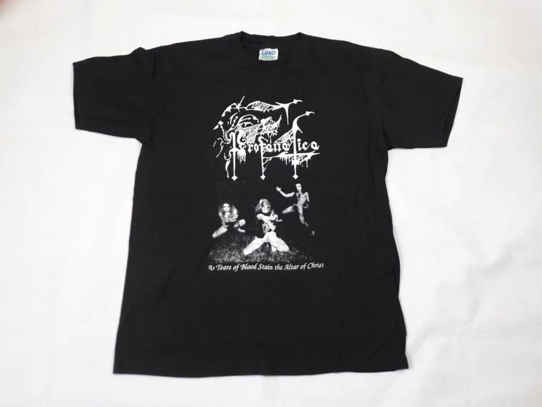 Vintage 1990s Profanatica T-shirt Doom Metal Obituary Morbid Angel ...