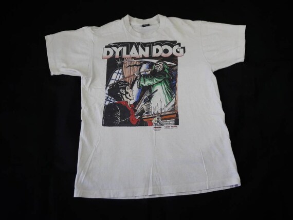 Vintage 1991 Dylan Dog T-Shirt 90s 1990s Italian Horr… - Gem