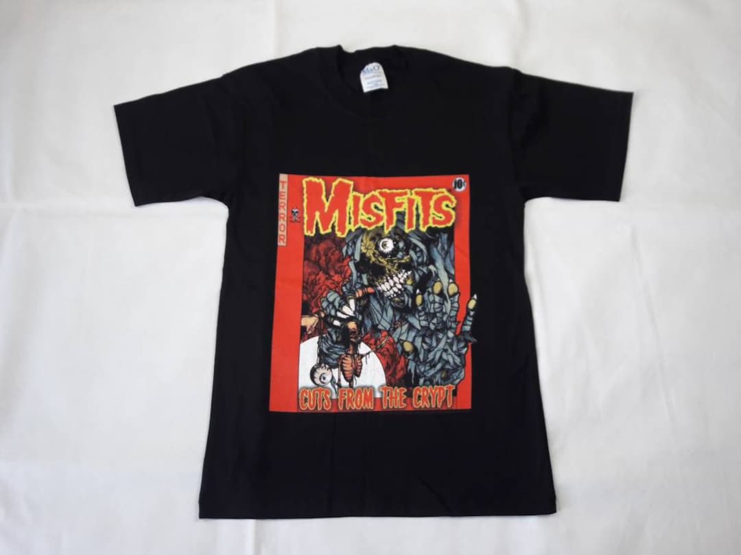 Vintage 2001 Misfits T-shirt Punk Rock Danzig Cramps Plasmatics Ramones ...