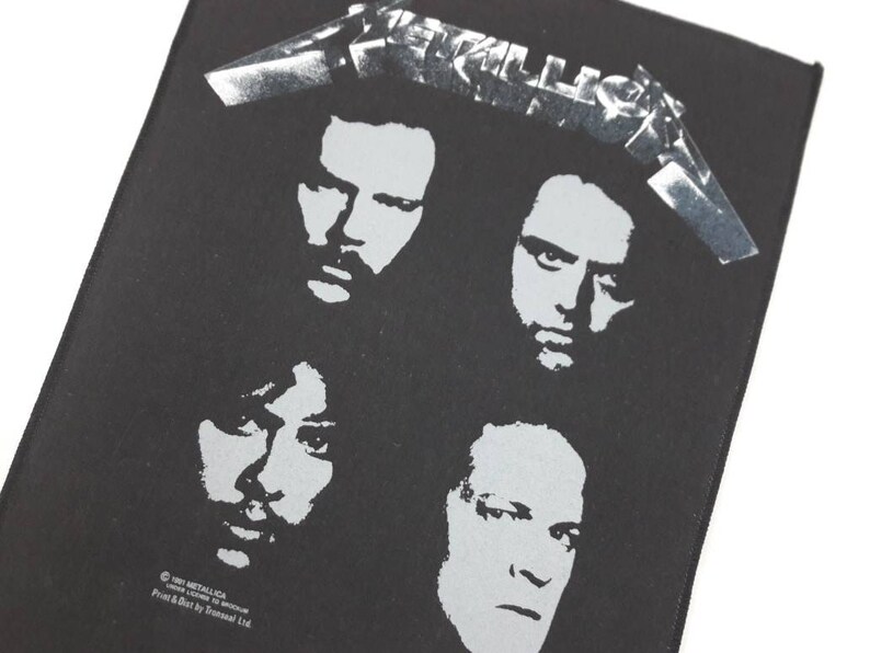 Vintage 1992 Metallica Back Patch Megadeth Slayer Sepultura - Etsy