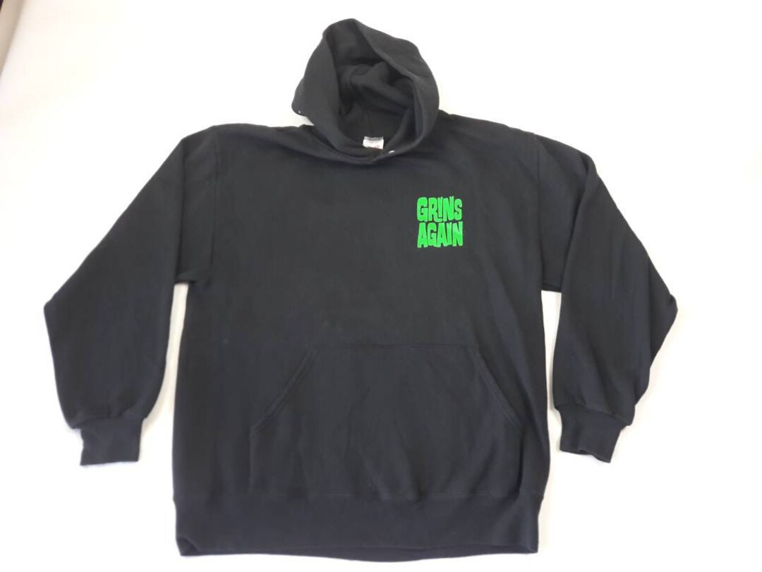Vintage 1996 Sardonica Hoodie Punk Rock Exploited GBH Buzzcocks ASW ...