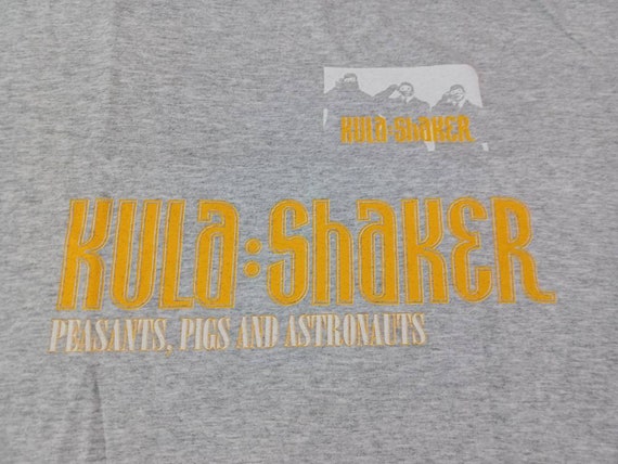 Vintage 1999 Kula Shaker Tour T-Shirt Vtg 1990s Britp… - Gem