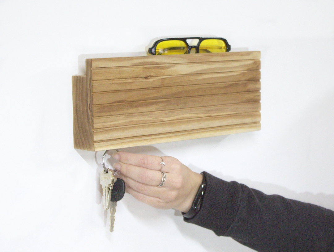 Simple Magnetic Key Holder, Key Hooks, Wall Key Holder, Mail Holder ...