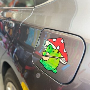 Frog Car Decal - Etsy