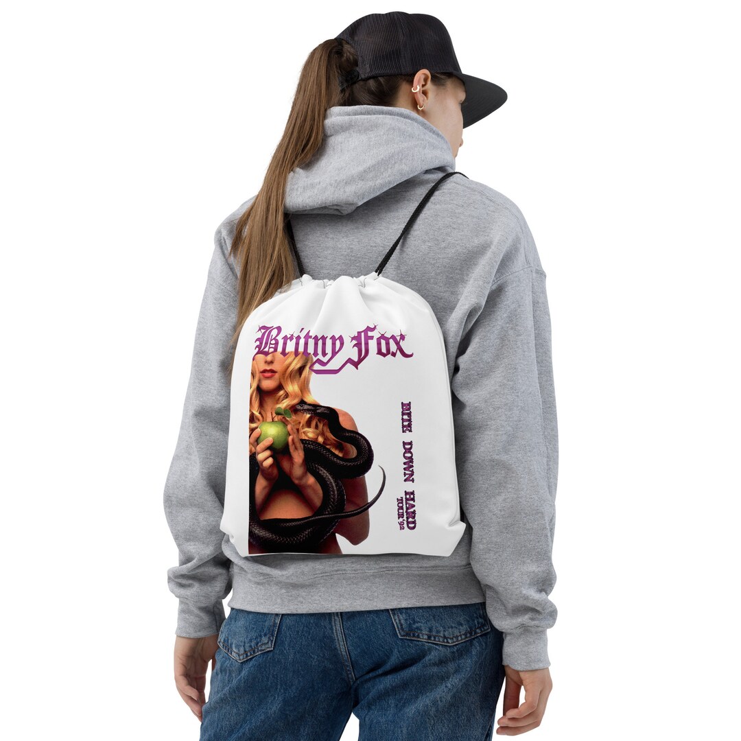 Britny Fox 'bite Down Hard Tour' - Drawstring Bag - Etsy