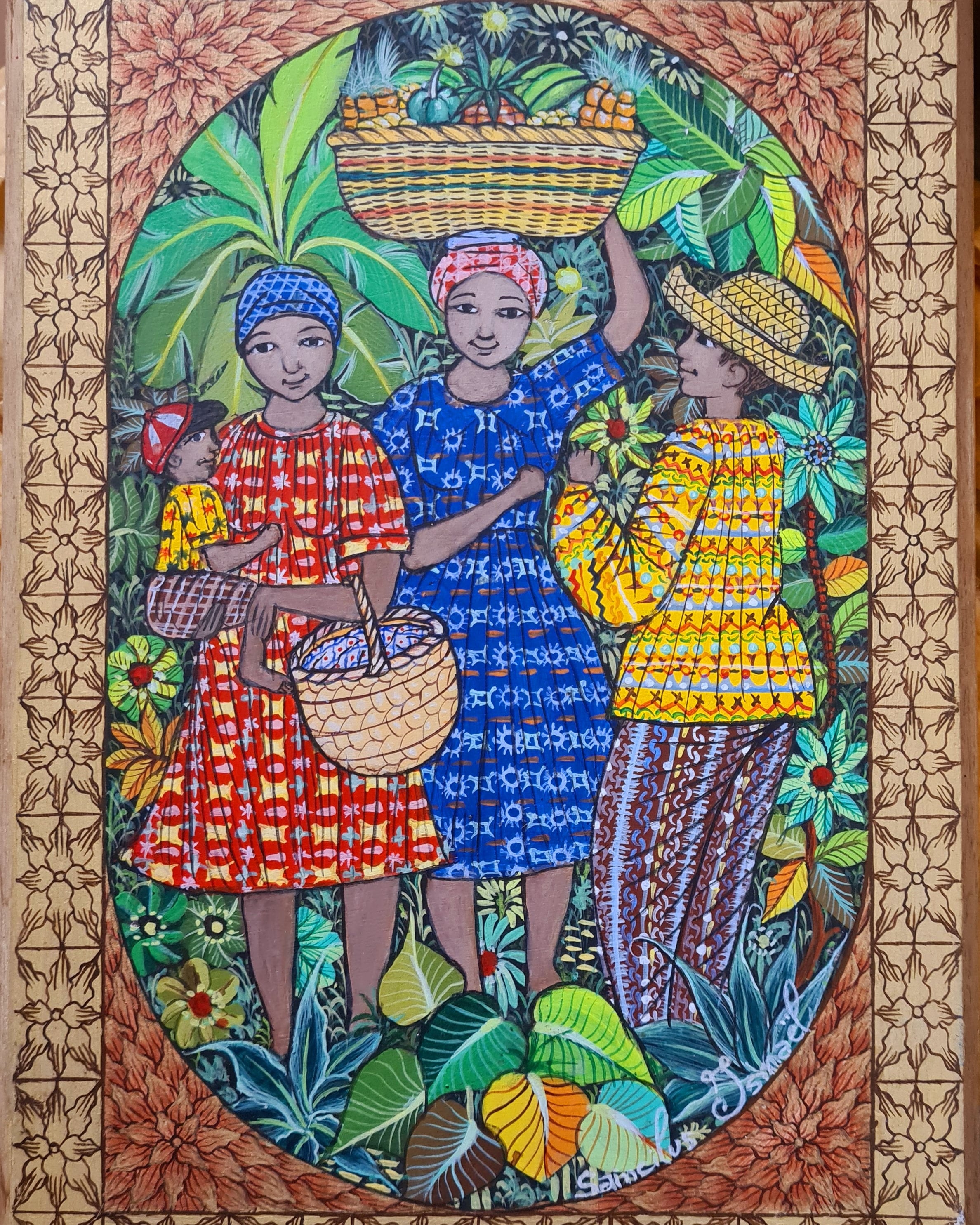 SAINCILUS ISMAEL Artiste Haïti Haïtien Exceptionnel Unique - Etsy Canada