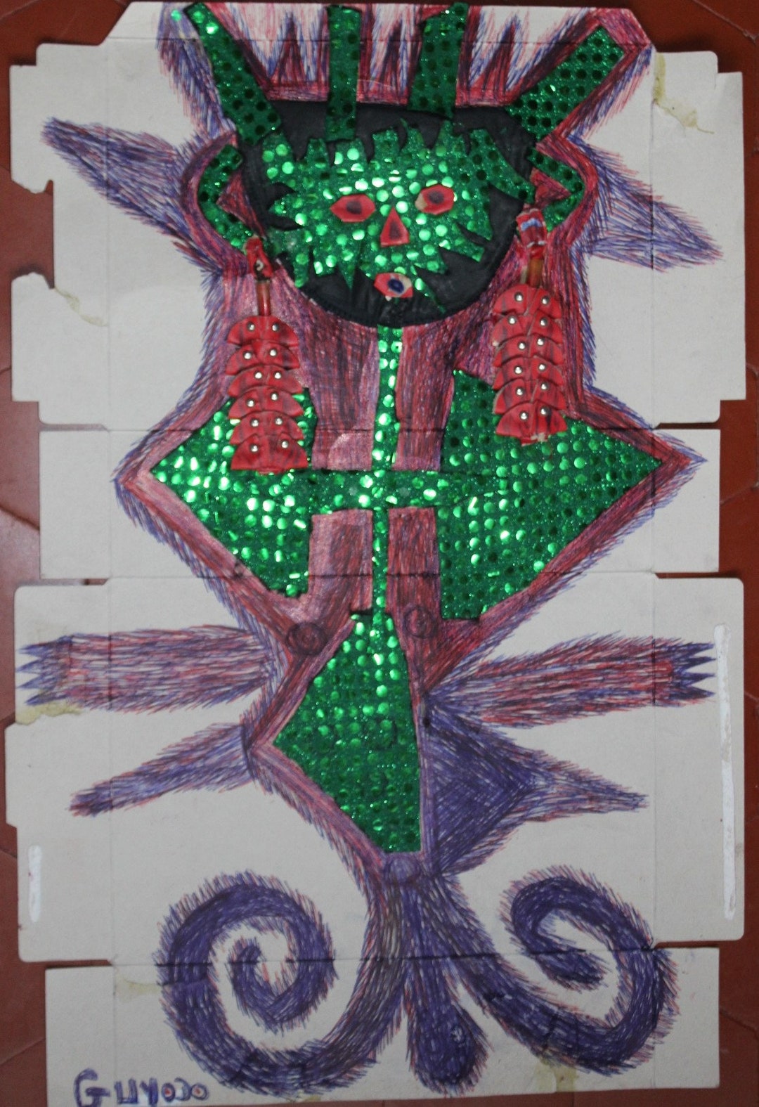 Guyodo Art Brut Haiti Haitien Soul Loas - Etsy