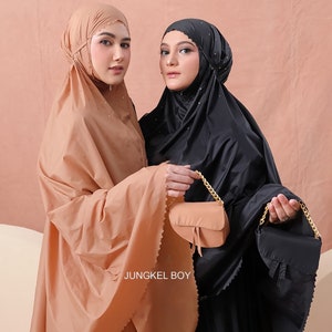 Mukena Mini Parachute Premium Korea Travel Adult Series Madeena Muslim ...