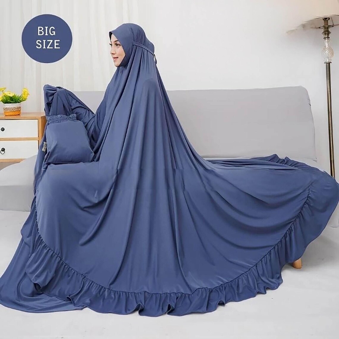 Moana Jersey Super Chin Mukena Anthem Malay Mukena JUMBO Chin, Muslim ...