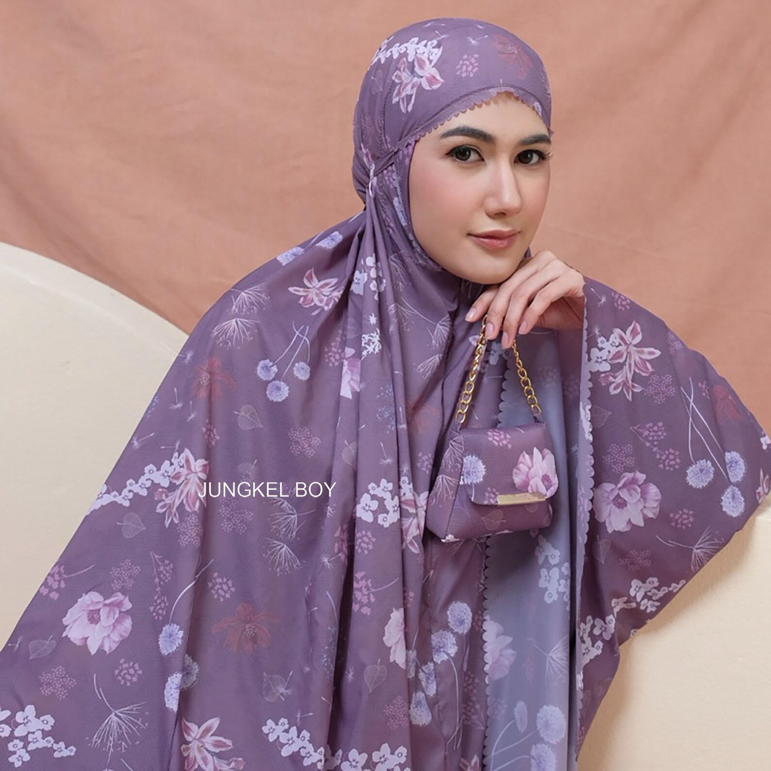 Laurèlla Collection Mini Mukena Korean Premium Parachute Muslim Prayer ...