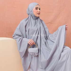 Mukena Mini Parachute Premium Korea Travel Adult Series Madeena Muslim ...