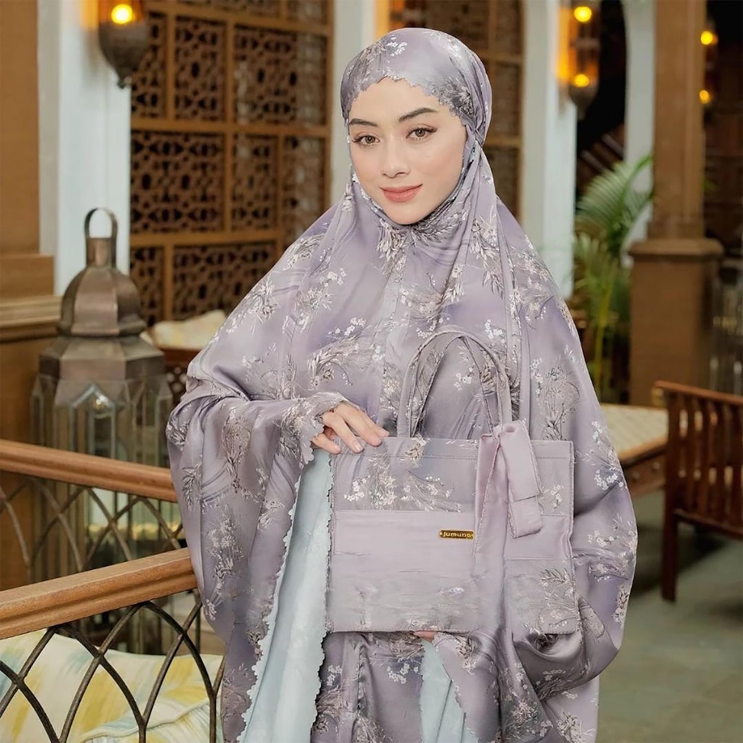 Jumuna Adult Mukena Premium Silk Lasercut Maurine, Hasna, Haura ...