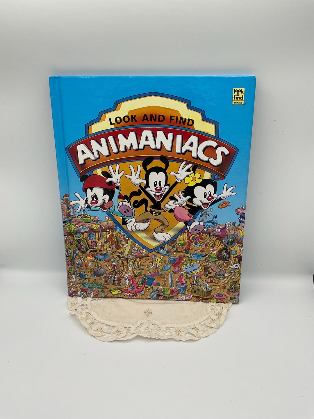 Vintage Animaniacs Warner Brothers Look and Find Hidden Items Large ...