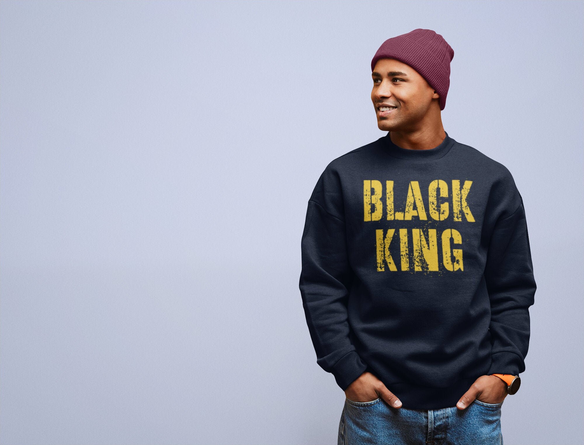 Black King Sweatshirt Black Royalty Black Excellence | Etsy