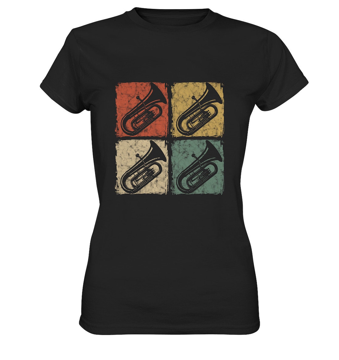 Tuba Player Tuba Player Retro Pop Art Tuba Tshirt Shirt T-shirt - Etsy