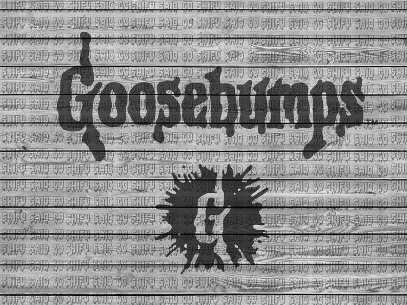 Goosebumps SVG, Cricut SVG, Halloween SVG, Silhouette, Cut-out ...