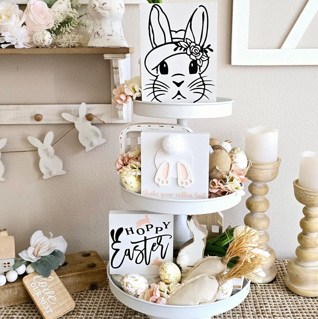 Farmhouse Style Spring/easter Mini Signs - Etsy
