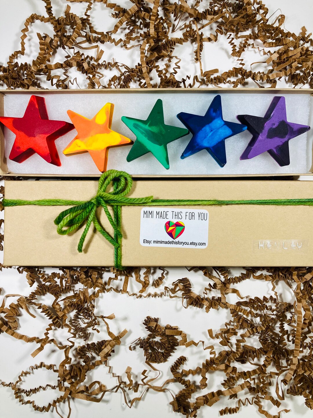 Star Crayons - Etsy