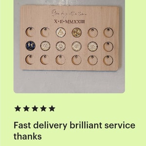 Personalised Recovery Token Display, Recovery Tokens,personalized ...